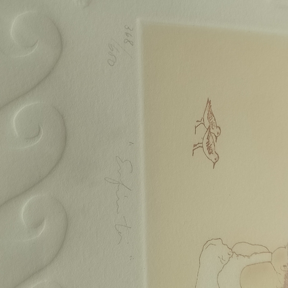 hand signed and numbered vintage lithograph | Accents | Vintage Hand ...